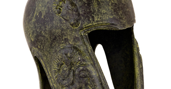 Helmet With Goat Head